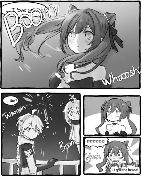 Aether X Keqing At The Fireworks Rkeqingmains