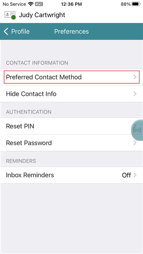 Preferred Contact Method