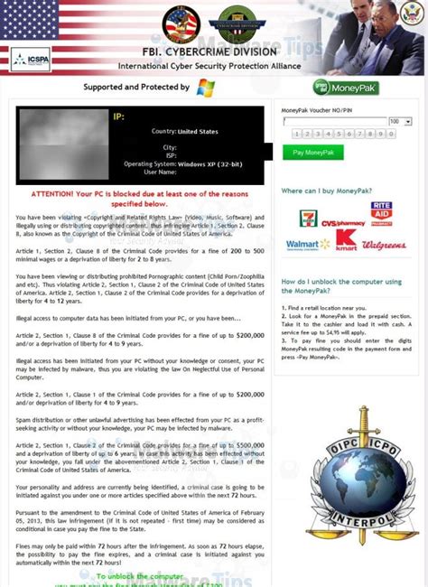 Remove Fbi Virus Removal Guide