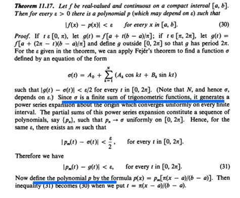 2 Questions In Proof Of Theorem 1117 Apostol Mathematical Analysis