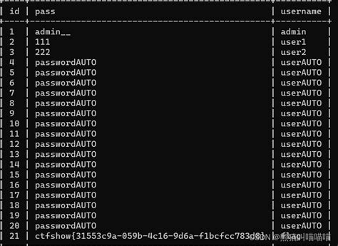 Web201~213学习使用sqlmap Csdn博客