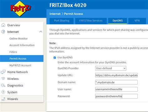 Setting Up DDNS With Netcup Webhosting