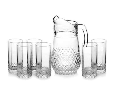 Набор кувшин 1250мл + 6 стаканов 290мл Valse купить на OZON по низкой ...