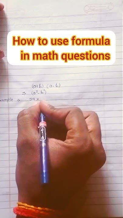 how to use algebra formula in arithmatic questions 100 use youtube