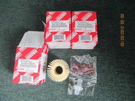 Find GENUINE FACTORY OEM TOYOTA /LEXUS OIL FILTER 04152-YZZA1 (QTY: 3 ...