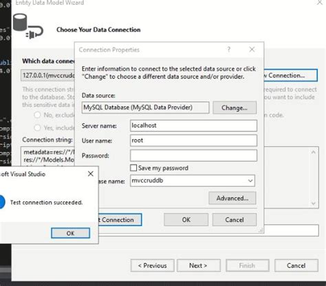 Mvc How To Conect Mvc And Mysql Stack Overflow