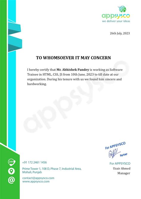 Abhishek Pandey On Linkedin Internshipcompletion Webdevelopment Appsysco