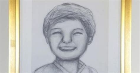 초등학생이 그린 朴대통령 초상화