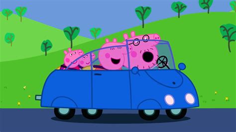 გოჭი პეპა ახალი მანქანა Youtube