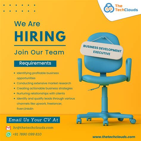 The Tech Clouds Ttc On Linkedin Job Hiring Businessdevelopment