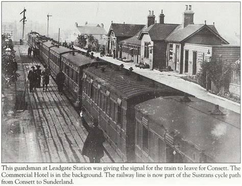 Leadgate Railway Station Leadgate Village
