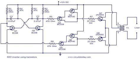 Simple 100w Inverter Circuit Pdf