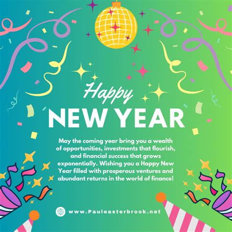 Paul Easterbrook Happy New Year 2024 Paul Easterbrook