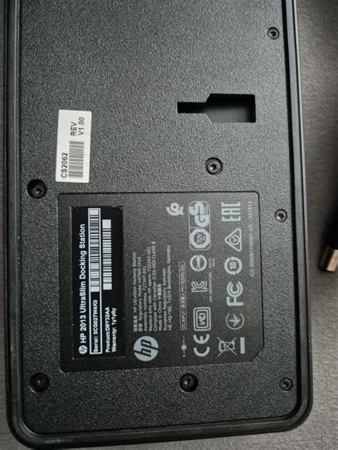 HP UltraSlim Docking Station D Y AA W Adapter