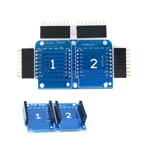 Dual Base DHT11 WeMos D1 ESP8266 ESP 12 NodeMCU Lua India Ubuy