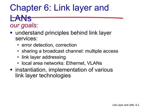 Chapter 6 Computer Networking A Top Down Approach 7th Ppt
