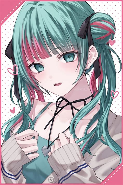 Hatsune Miku And Leo Need Miku Vocaloid And More Drawn By Ame Harusame Danbooru