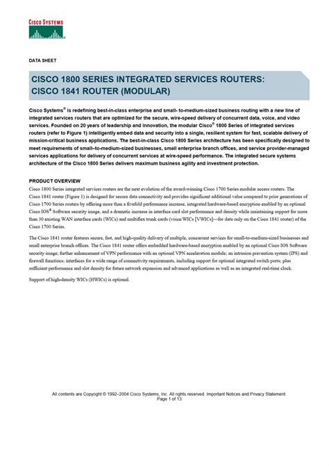 Cisco Router 1841 At ₹ 2200 Cisco Computer Router In New Delhi Id 2855886538833