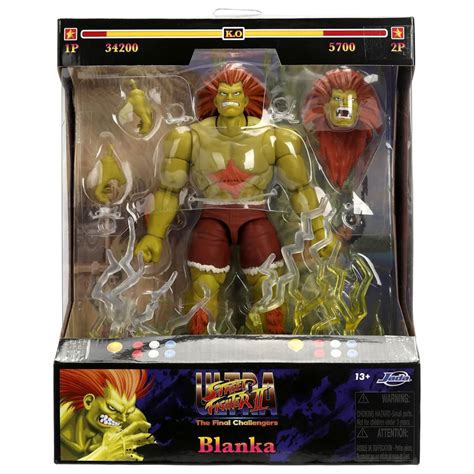 Jada Toys Street Fighter Ii Blanka Deluxe Figure Mcfly ColecionÁveis