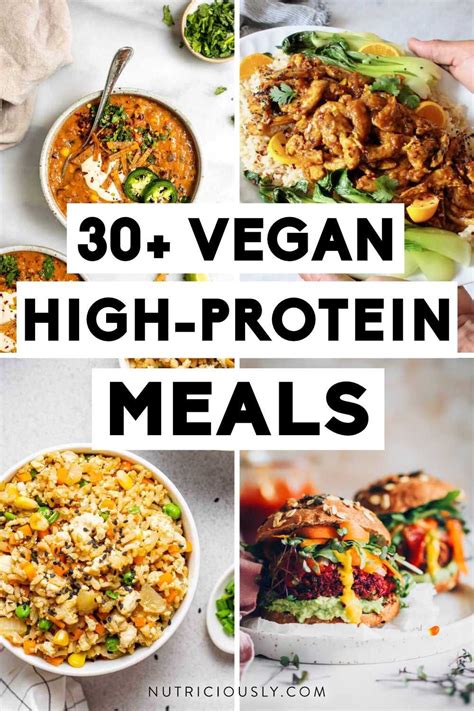 30 Tasty High Protein Vegan Meals Artofit