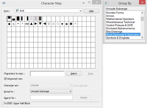 Text Given A Font File And The Look Of A Glyph How Do I Find Its