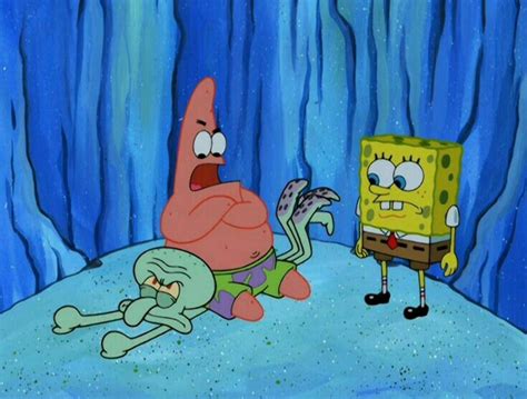 Spongebob Filter Feeding