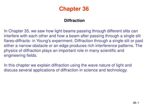 Ppt Diffraction Powerpoint Presentation Free Download Id2745899