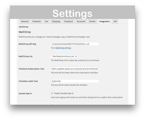 Woocommerce Mailchimp Integration Plugin 15 V104