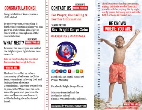 Evangelism Tracts Template Postermywall