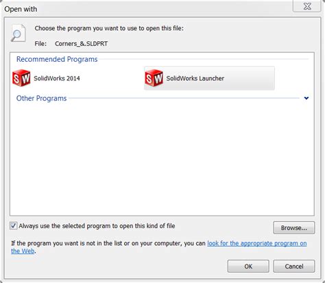 Restore File Associations In Solidworks