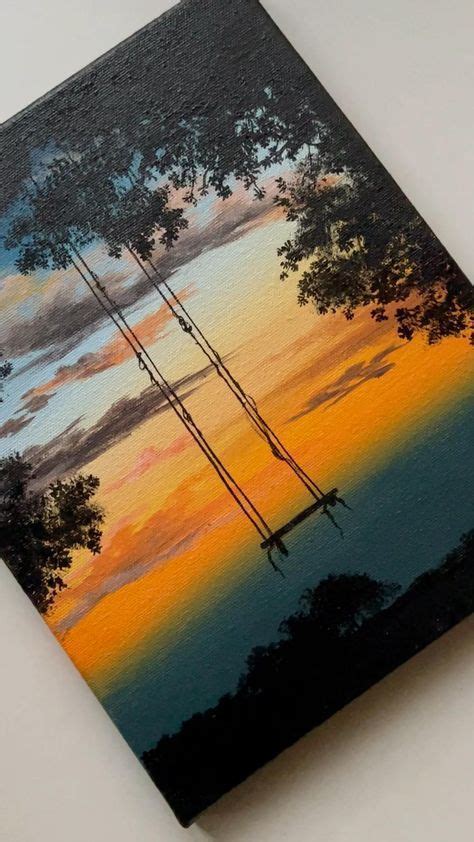 Cute Things To Paint On A Canvas For Beginners Cute Canvas Painting
