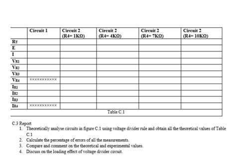 lab 3 loading effect of voltage divider circuit