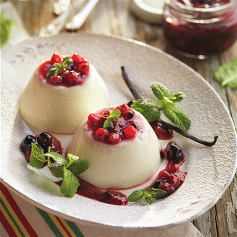 Recetas De Panna Cotta O Panacota
