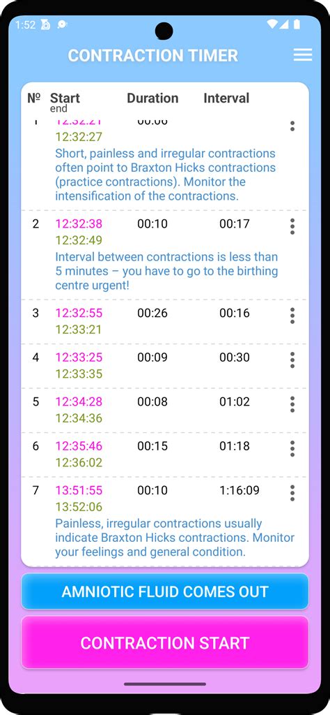 Contraction Timer APK For Android Download