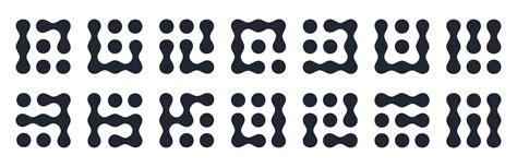 Premium Vector Metaball Shapes Logos Abstract Spotted Graphic