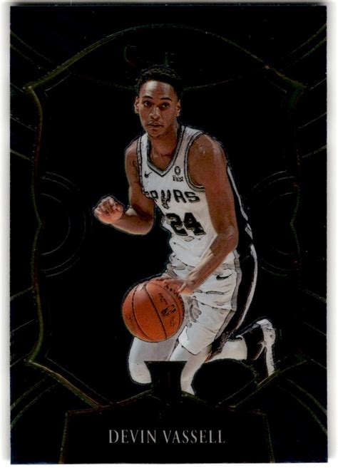 2020 21 Panini Select Retail Blue Devin Vassell 71 On Kronozio
