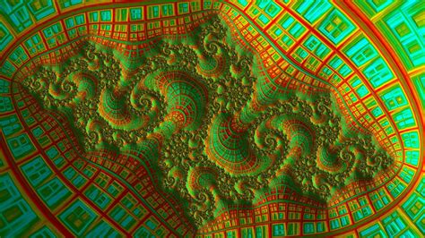 Julia Set With Textures [1920 1080] Fractalporn