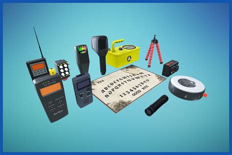 Ghost Hunting Equipment Pack 3d Tools Unity Asset Store