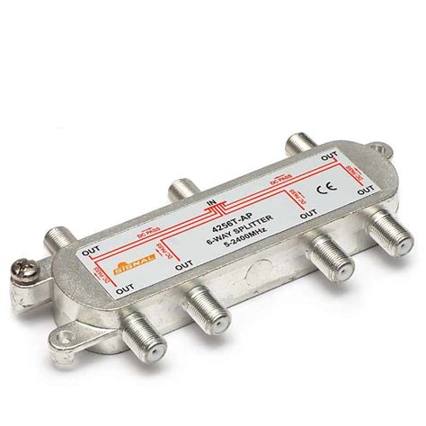 Signal Splitter 6 way σε 1 SAT TV FM Splitter RSAT