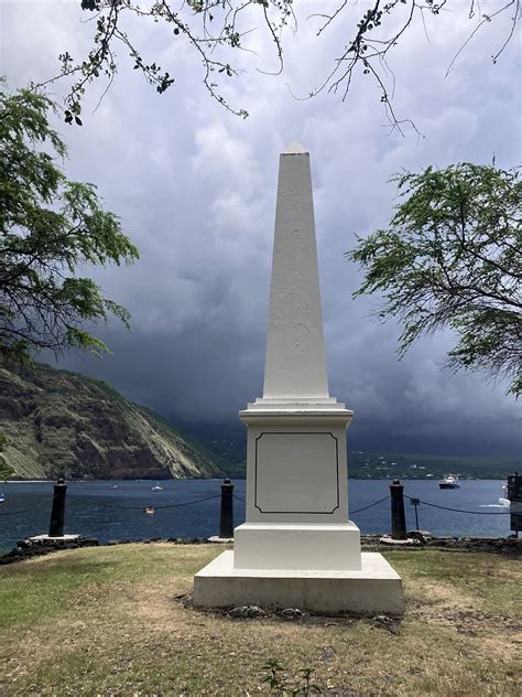 Lahaina Noon At The Captain Cook Monument