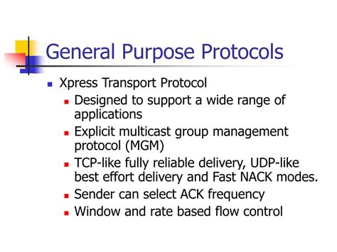 Ppt Multicast Transport Protocols A Survey And Taxonomy Powerpoint Presentation Id491504