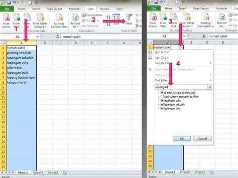 Cara Memfilter Data Yang Sama Di Excel Ainiyamulyana