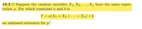 193 Suppose The Random Variables X1x2xn Have