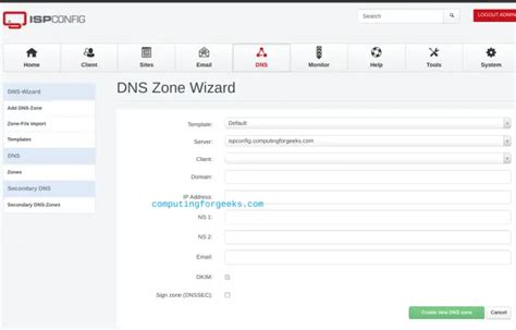 how to install ispconfig on debian 12 bookworm computingforgeeks
