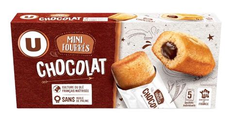 Mini Gâteaux Fourré Chocolat U 5 X 30 G Bam Courses Courses En Ligne Moins Chères Quau