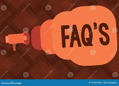 Conceptual Hand Writing Showing Faq S Is Business Photo Text List Of Questions And Answers