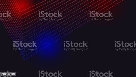 벡터 배너 디자인 진한 파란색 배경 위에 기하학적 패턴의 일러스트 기술 현대 하이테크 디지털 기술 개념 추상적인 인터넷