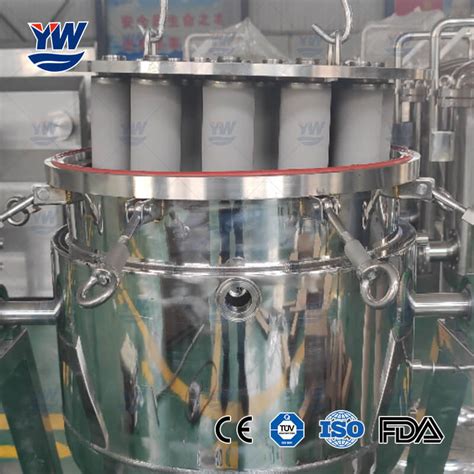 316l Titanium Rod Filter For Industrial Oil Filter Purification Yuwei