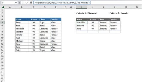 Excel Filter Function Mbt