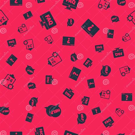 Set Speech Bubble With Text Help Computer Monitor And Faq Checklist 24 Hours Service And